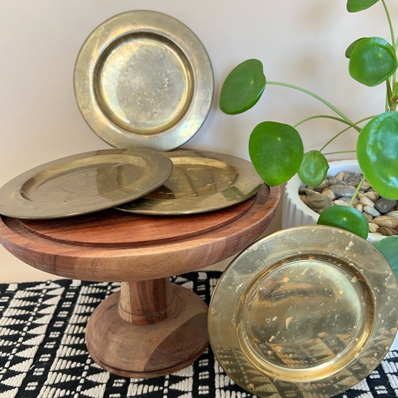 Kitchen | Mexican Brass Tapas Plates | Poshmark